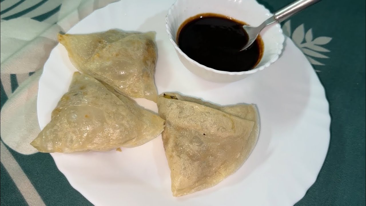 Easy Weight Loss Snack | Rice Paper Samosa Recipe | What I eat in a day ...
