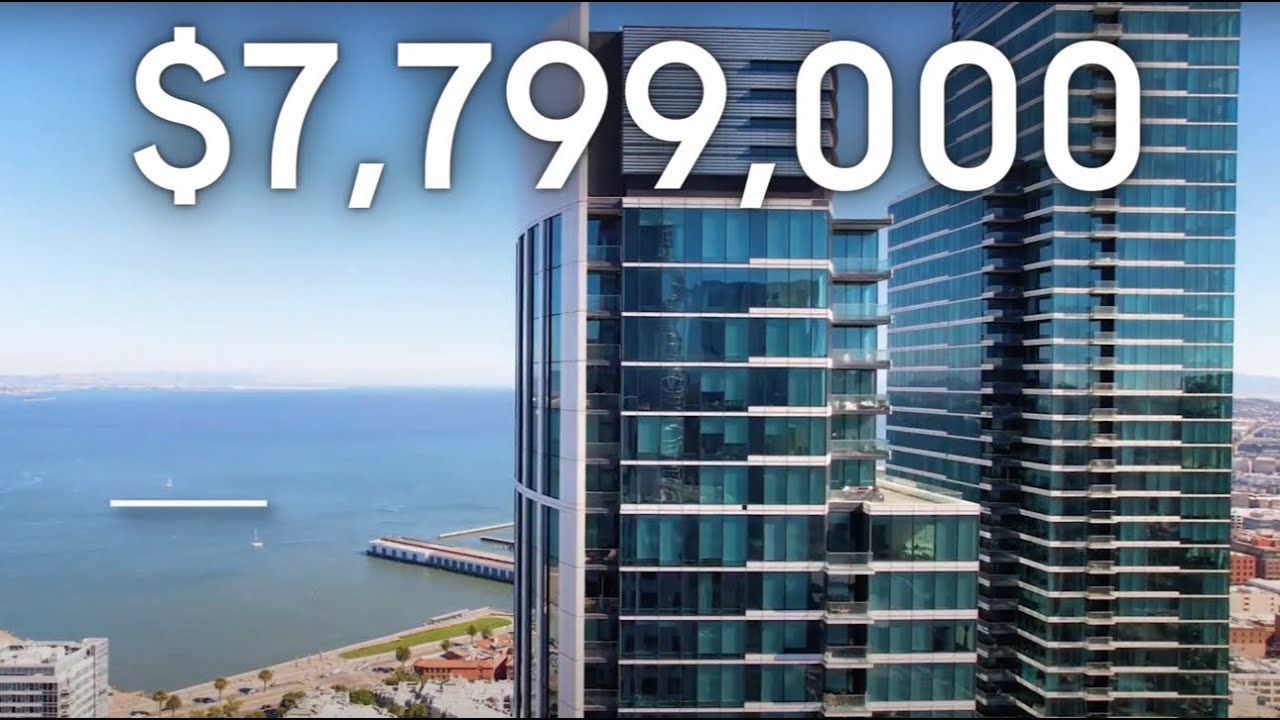 Tour A $7.8M Luxury PENTHOUSE In A Modern SF HIGH RISE With Bay Views ...