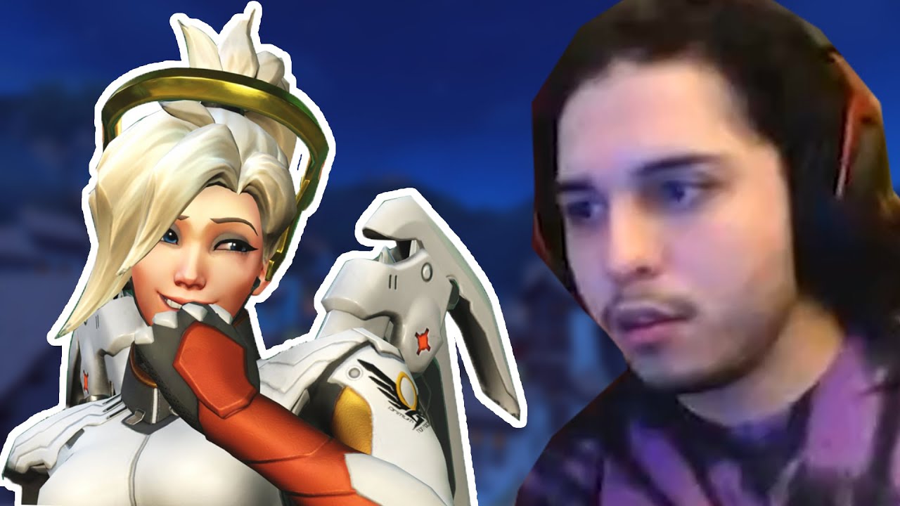Cyx tries out Mercy! (Overwatch) - YouTube