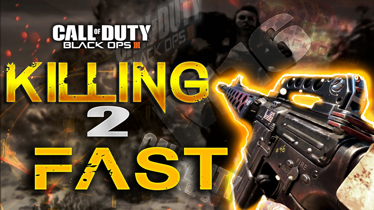 Call Of Duty: Black Ops 3 The UNSTOPPABLE M16 Gameplay ! NEW BURST GUN ...