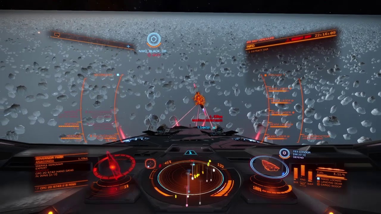 Elite Dangerous: DPS Anaconda - YouTube