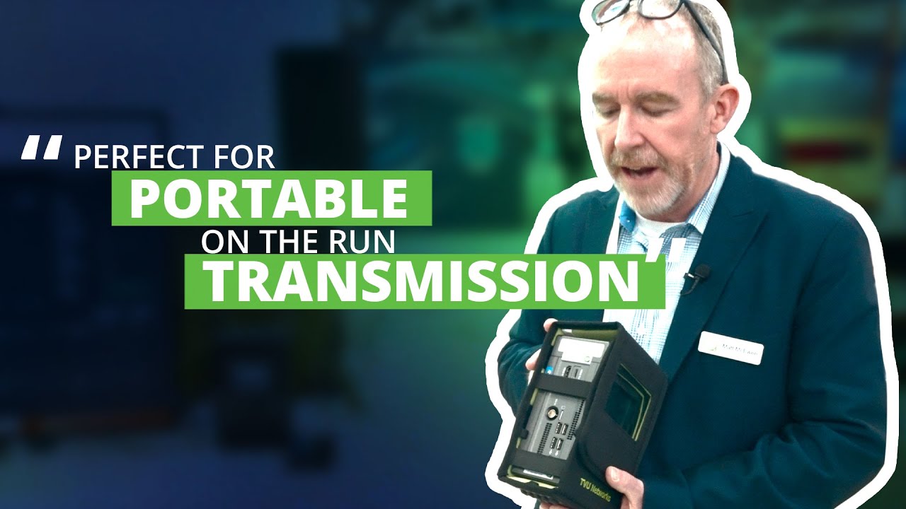 IRL Backpack demo at NAB Las Vegas 2024 | TVU Networks - YouTube