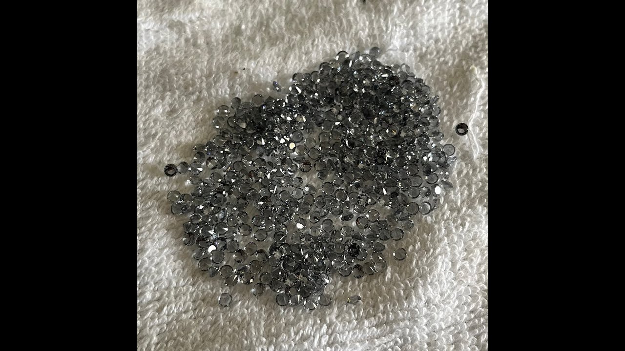 Gray Color Synthetic Gems Nano Stones - YouTube