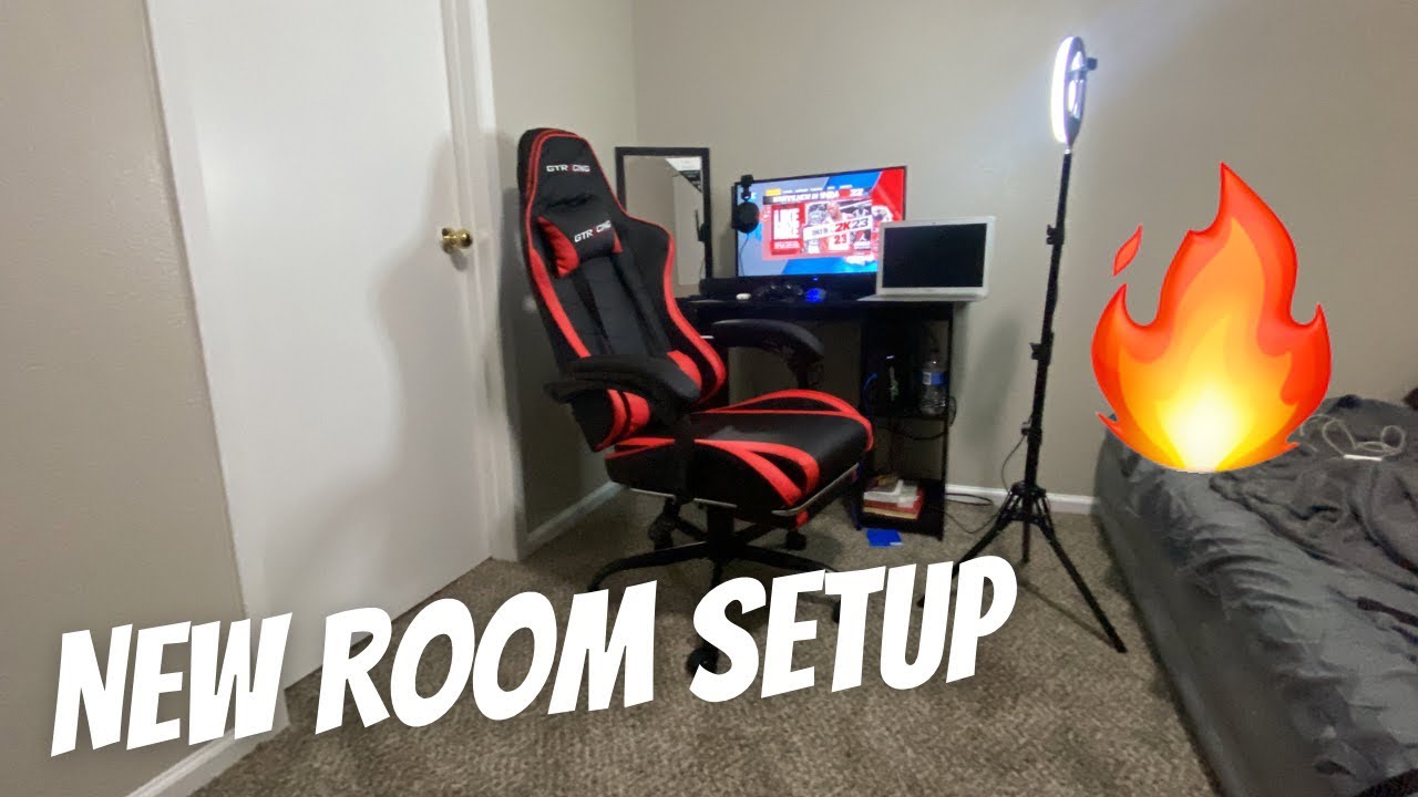 MY NEW ROOM SETUP 🔥 - YouTube
