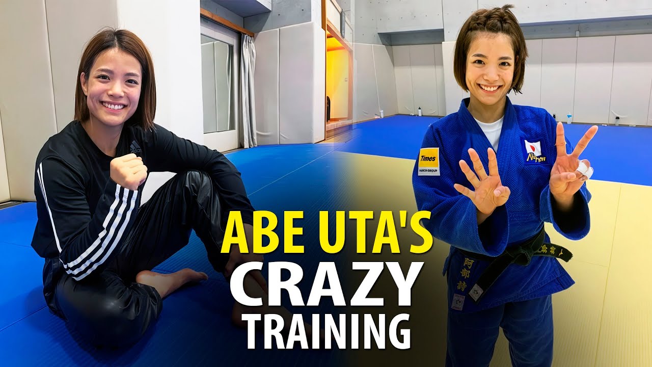 Crazy Judo Training of Modern Judo Queen Abe Uta - YouTube