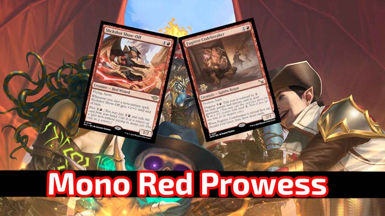 Mono Red Prowess | Magic: The Gathering Arena | Ranked - YouTube