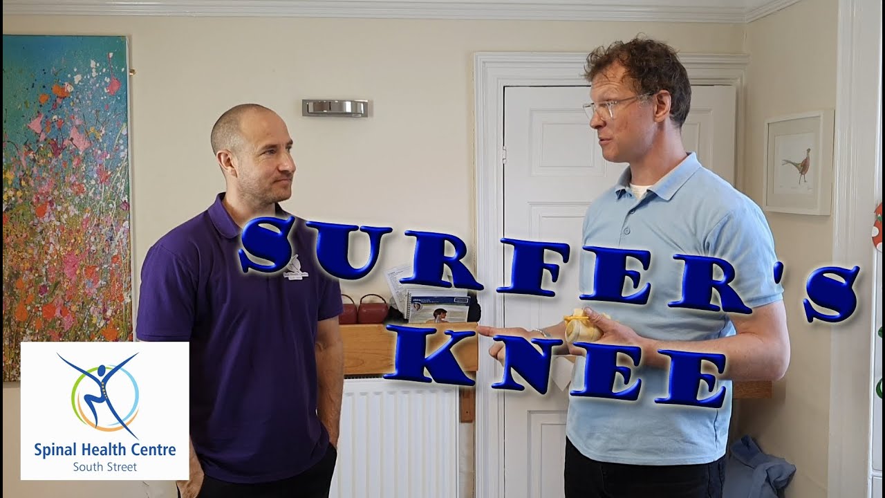 Chiropractic Activator Knee Adjustment for "Surfer's Knee" - YouTube