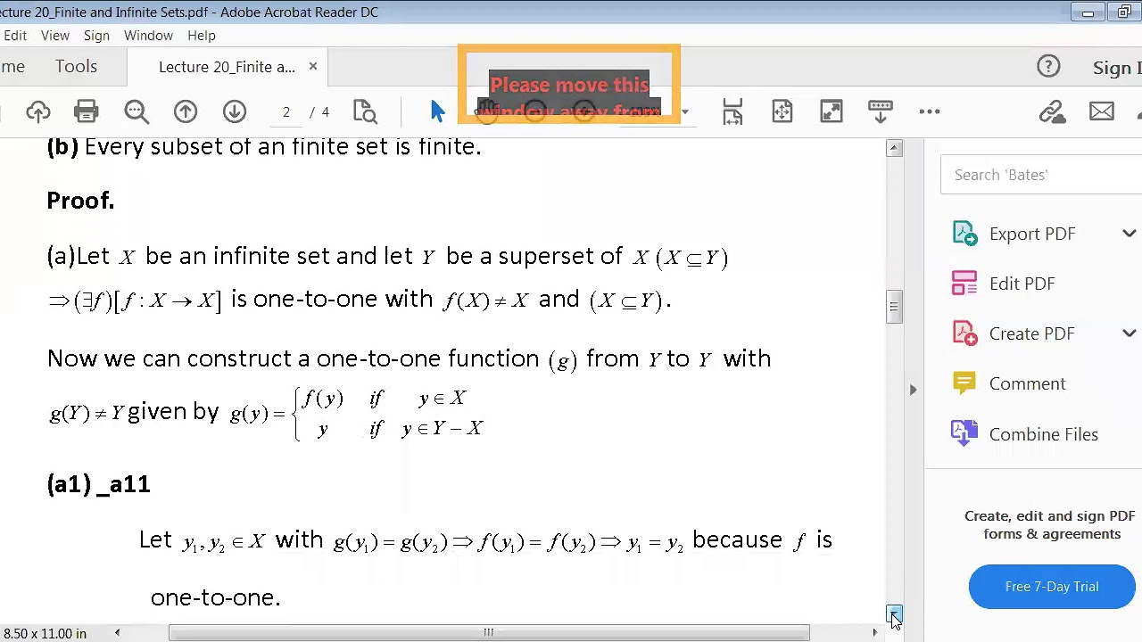 Lecture 20_ Set Theory _Finite and Infinite Sets - YouTube