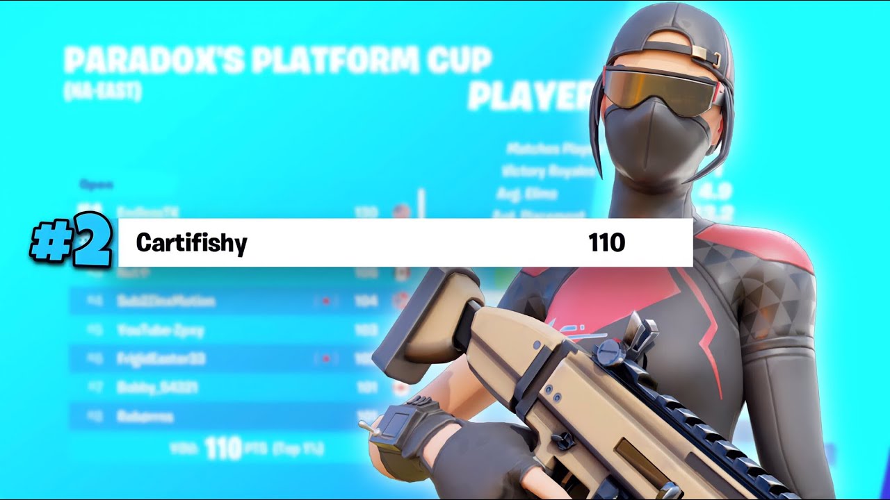 How I Got 2nd In The Solo Platform Cup On CONSOLE 🥈 (1600$) #60fps # ...