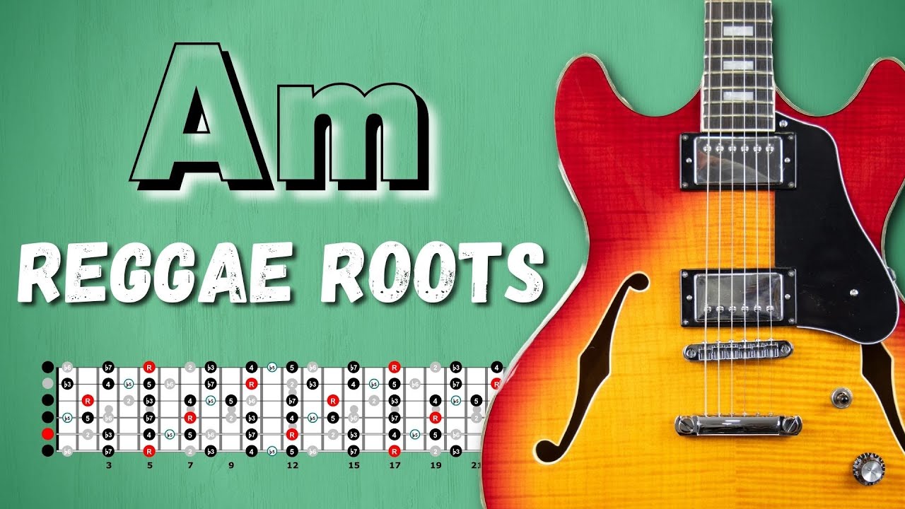 Relaxing REGGAE ROOTS Guitar Backing Track in Am - YouTube