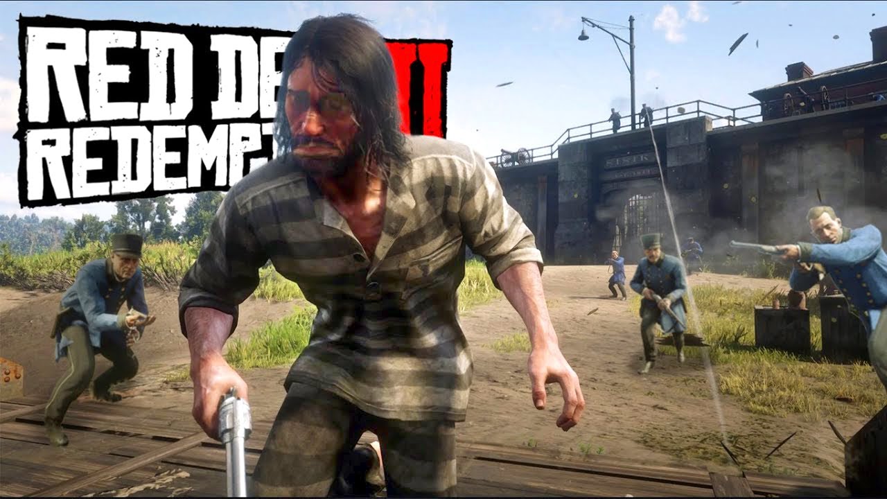 Esto Pasa si ENTRAS A LA PRISIÓN de RDR2 (Sisika) - YouTube