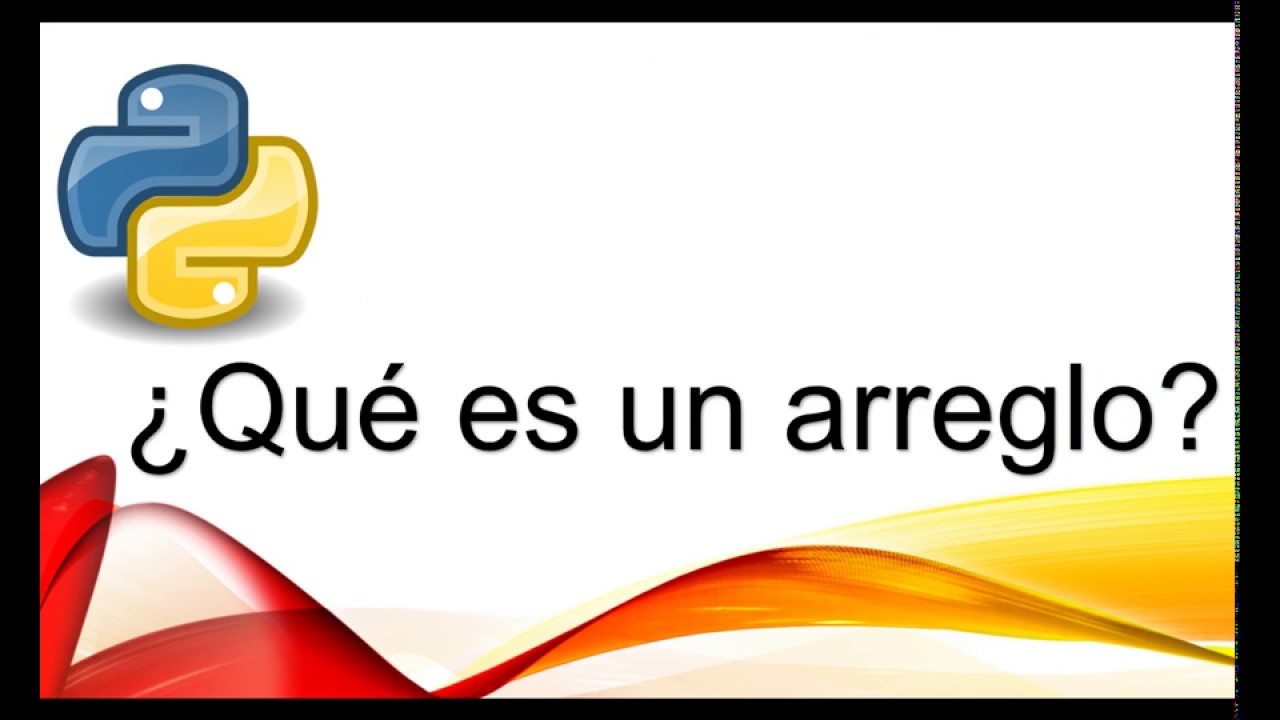 tutorial de arreglos python numpy - YouTube