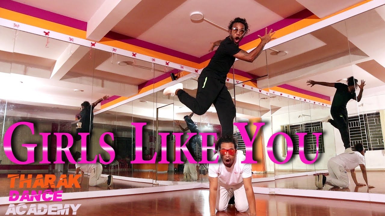 Maroon 5 - Girls Like You ft. Cardi B | THARAK DANCE ACADEMY | Dance ...