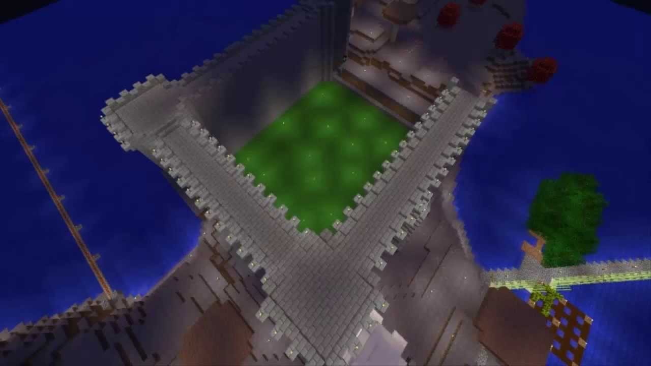 Minecraft | Mushroom Castle SpeedBuild - YouTube