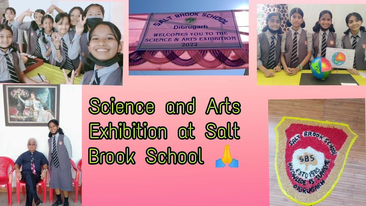 Vlog68//Science and Arts Exhibition at Salt Brook School🙏 //@Assamese ...