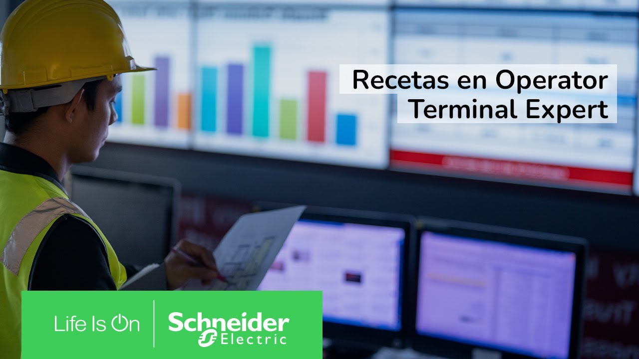 Recetas en Operator Terminal Expert | Schneider Electric - YouTube