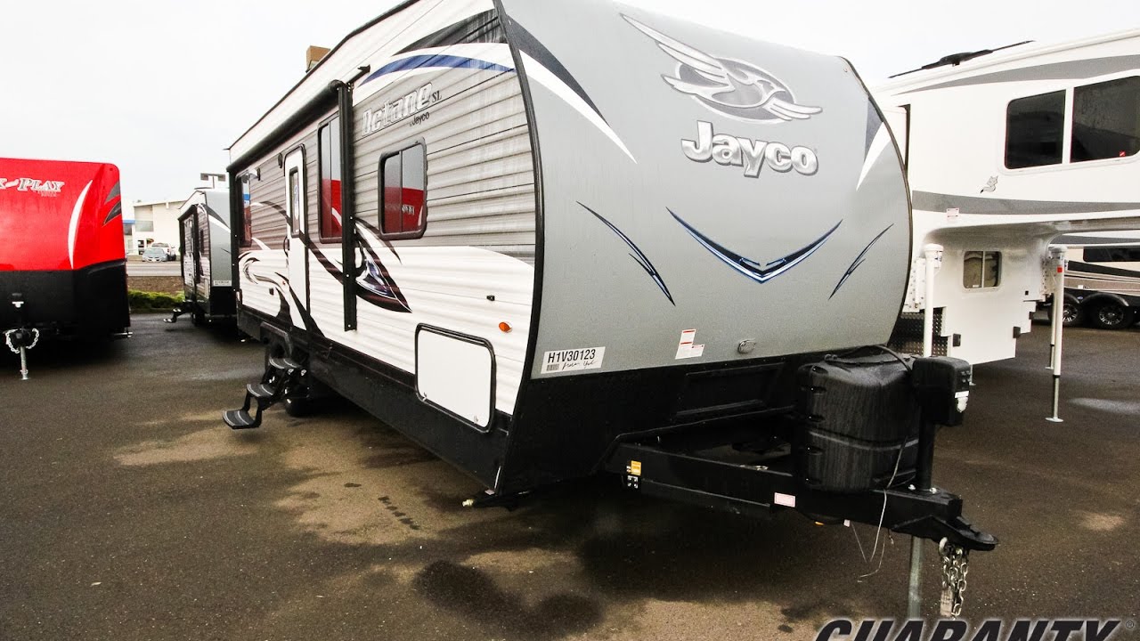 2017 Jayco Octane Super Lite 273 Toy Hauler Travel Trailer Video Tour ...