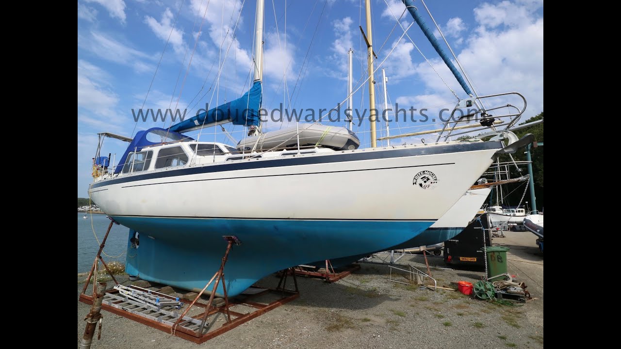 Trident Voyager 35. North Wales. £22,500. FOR SALE. - YouTube