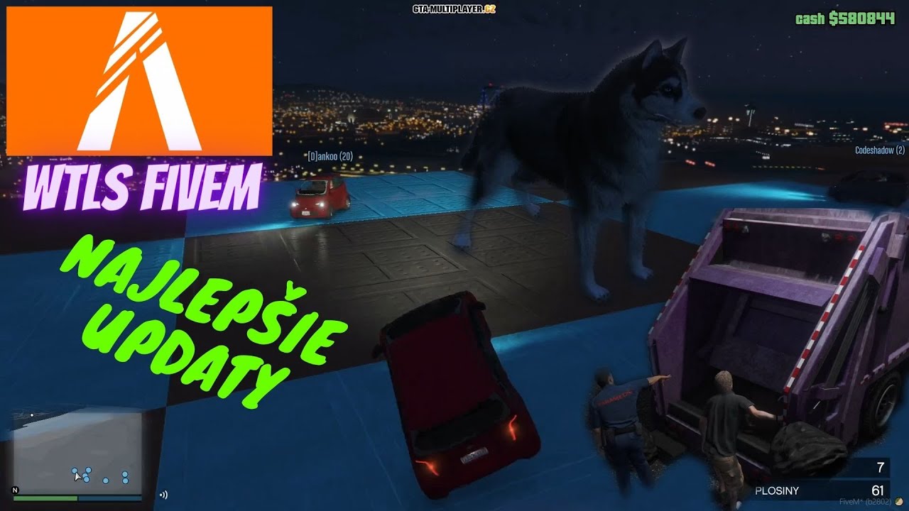 WTLS FIVEM JE TU! | NAJLEPŠIE UPDATY, KTORÉ NIE SÚ NA SAMPE - VOICE CHAT, PES, FALLOUT DERBY | CZ/SK