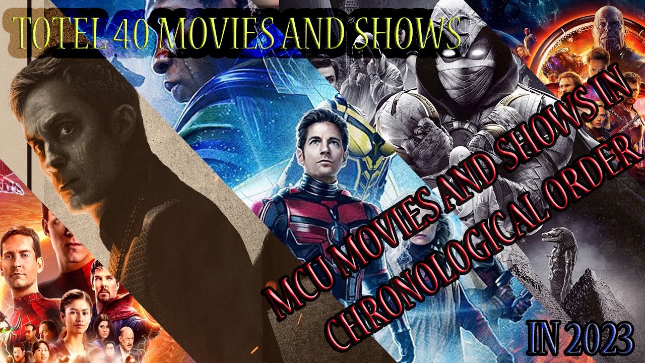 HOW TO WATCH ALL 40 MCU MOVIES AND SERIES CHRONOLOGICALLY | MARVEL ...