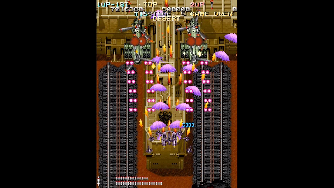 Battle Bakraid (バトルバクレイド) - Advanced Course - Blade Owl - 1cc - YouTube