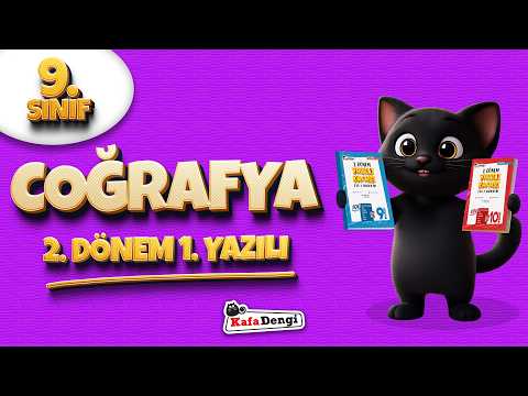9. Sınıf Coğrafya - 2. Dönem 1. Yazılı Kampı #2026