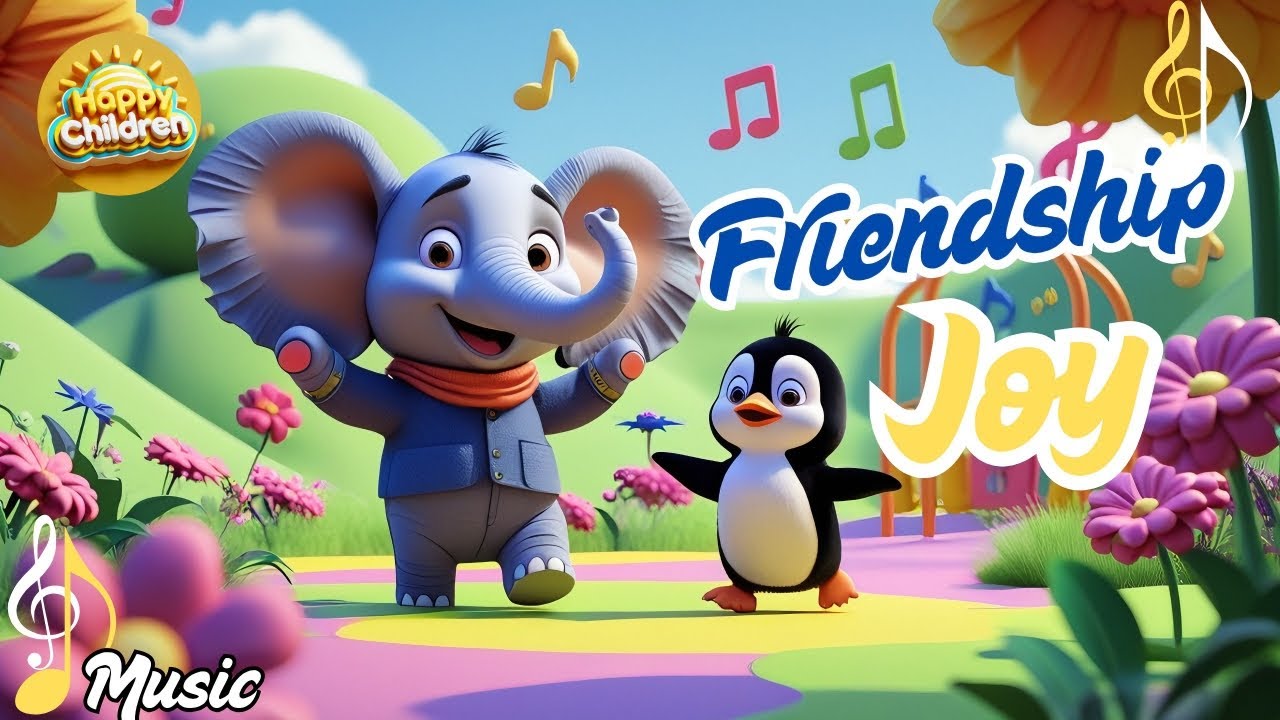 Friendship Joy | Fun Kids Pop Song About Animal Friends & Friendship ...