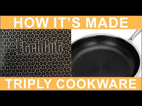 How it's made - Honeycomb structure triply clad stainless steel non ...