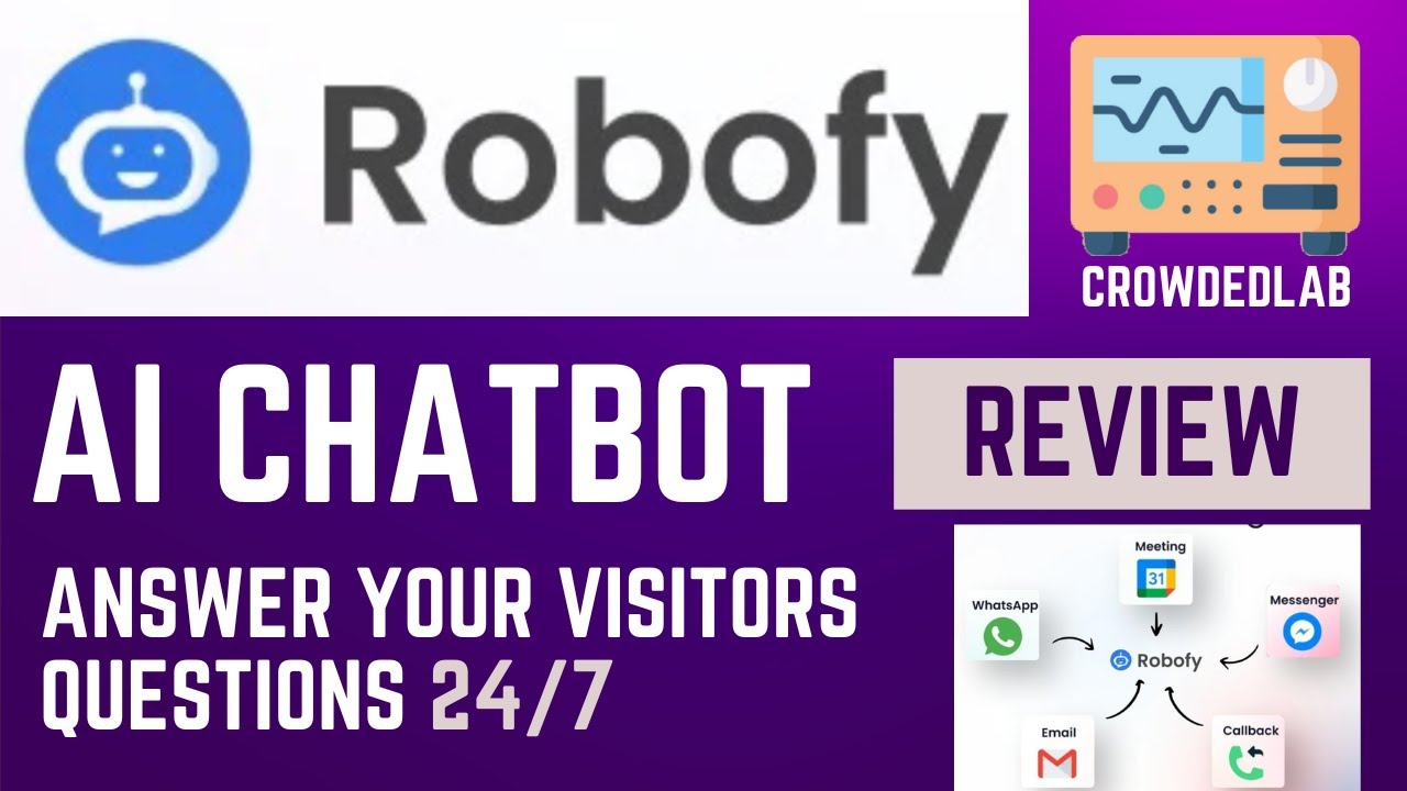 Robofy Review - AI Chat Bot With Seemless Multi-Channel Integration - YouTube