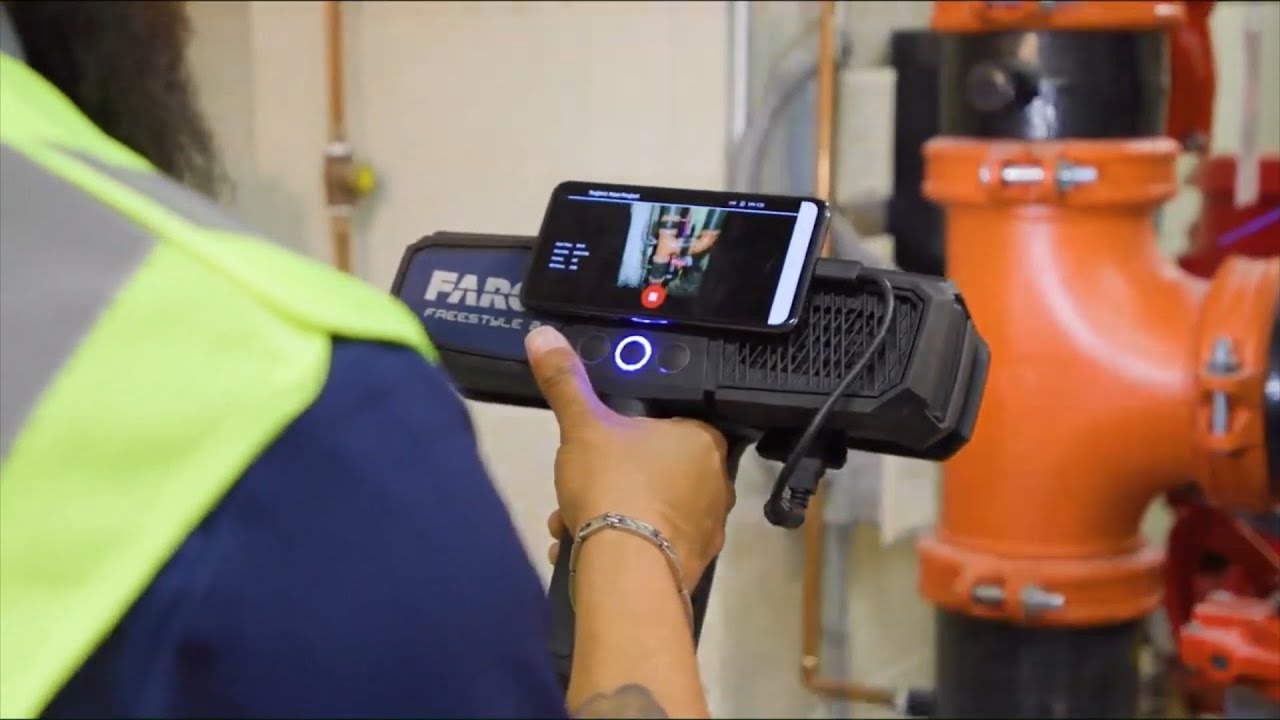 FARO Technologies Freestyle 2 pour les applications AEC - YouTube