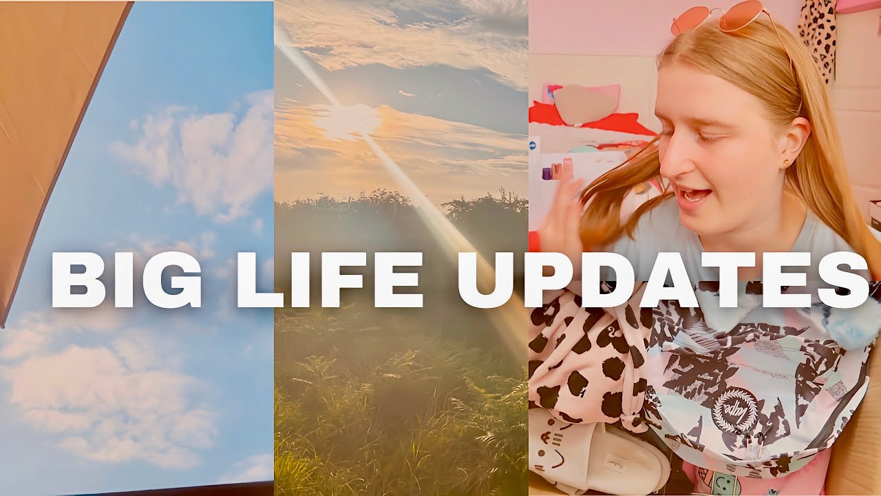 Big life updates vlog - YouTube