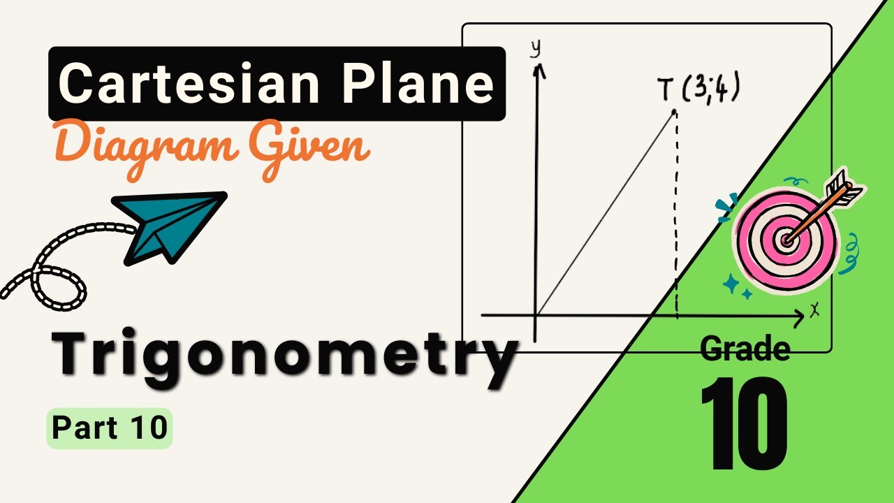Grade 10 Trigonometry Part 10 (CAST, diagram given) - YouTube