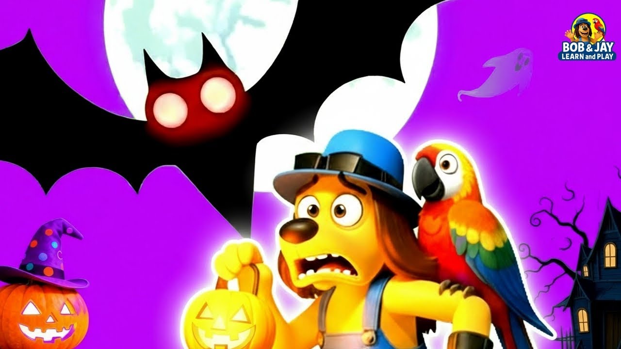 Bob & Jay’s Scary Pumpkin Adventure 🎃 | Funny Halloween Story for Kids ...