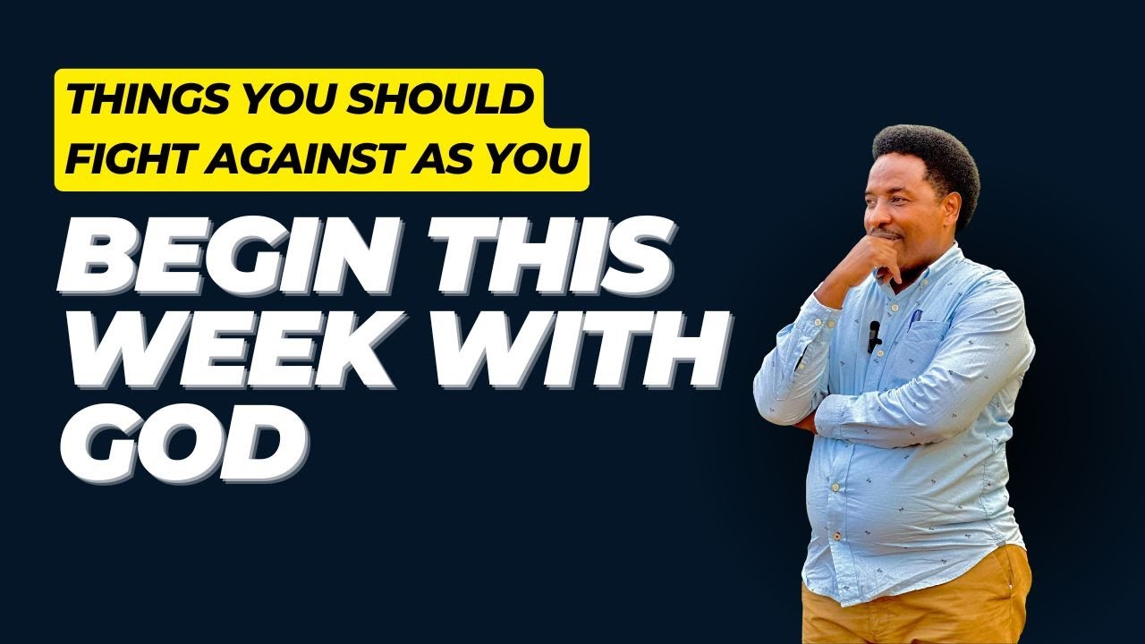 Start the week with the lord by pastor John Boaz Friday - YouTube