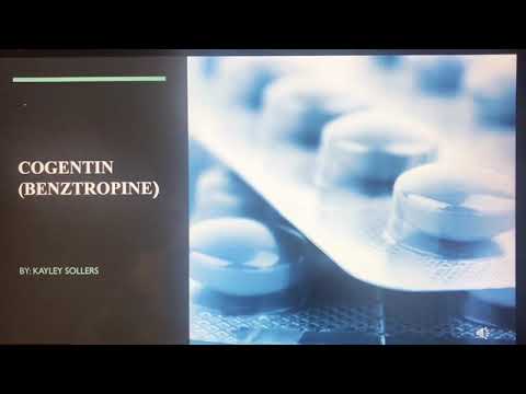 Cogentin (benztropine) - YouTube