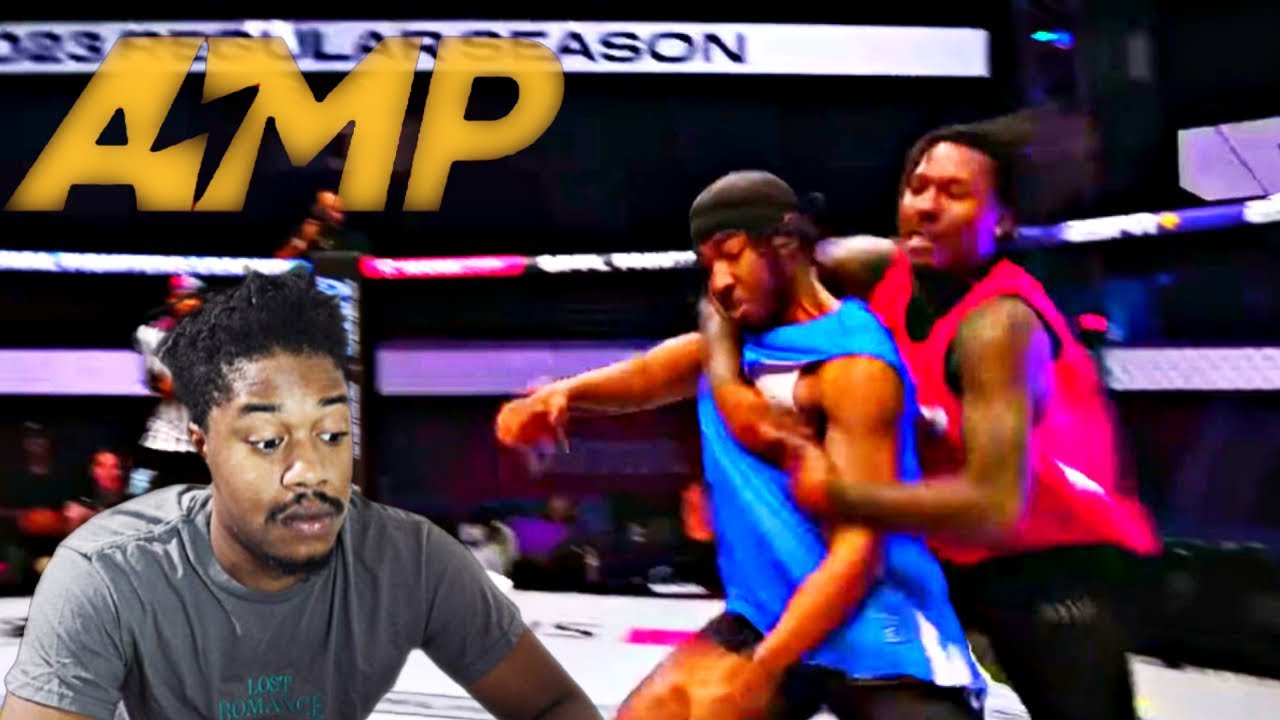 AMP MMA BASKETBALL TURNED VIOLENT!!!!! - YouTube