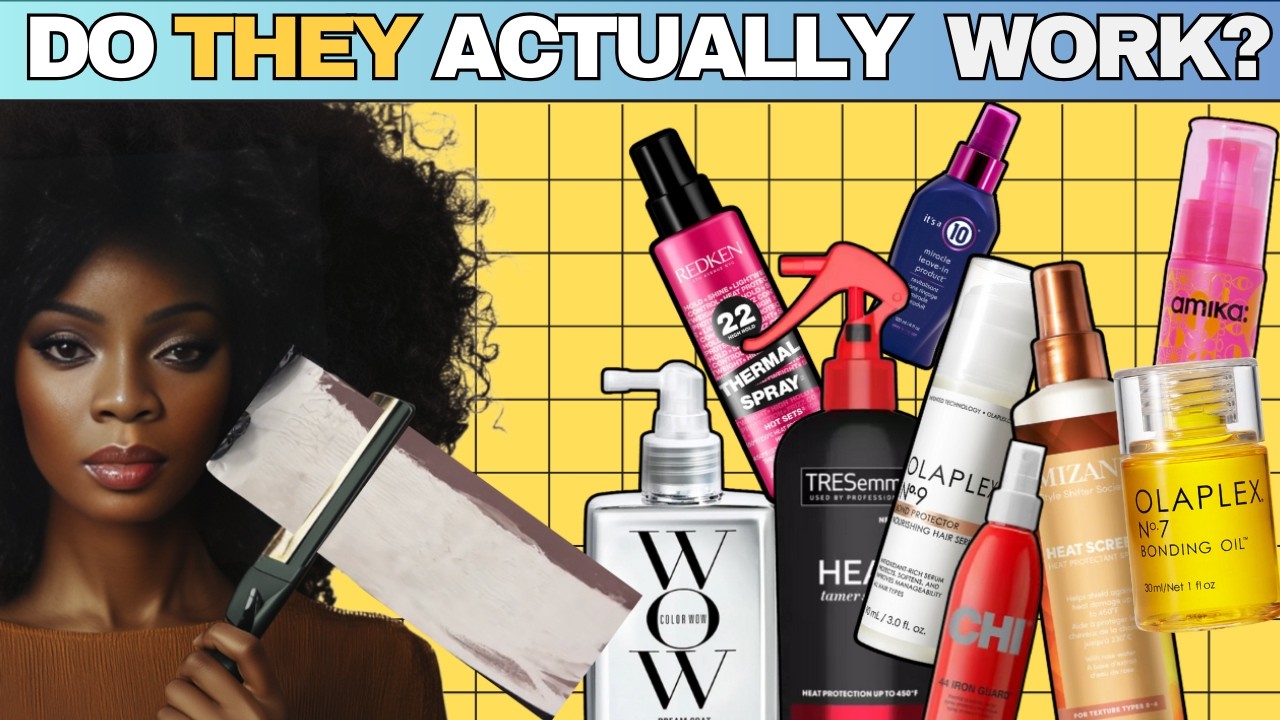 Putting Heat Protectants To The Ultimate Test. Do Heat Protectants ...