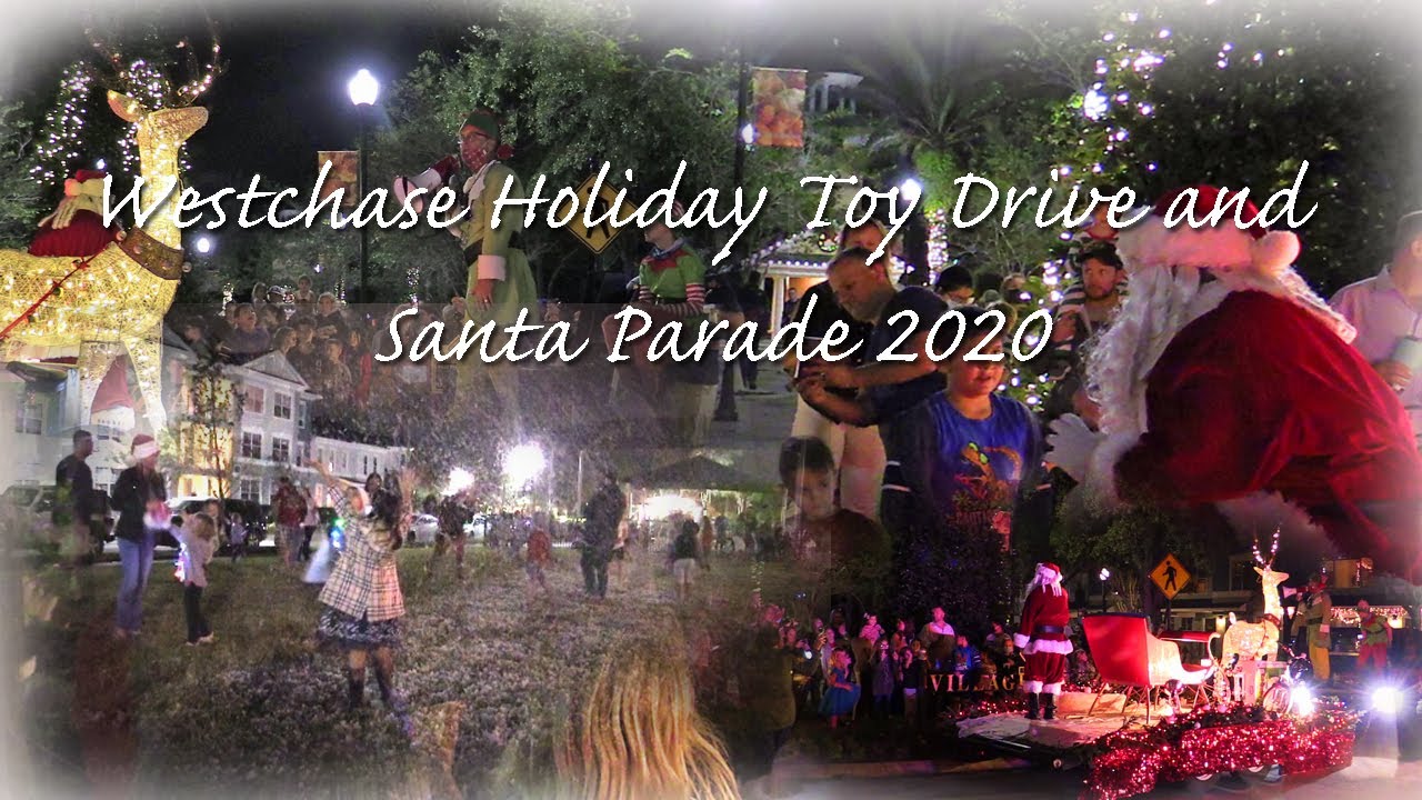 Westchase Holiday Toy Drive and Santa Parade - YouTube
