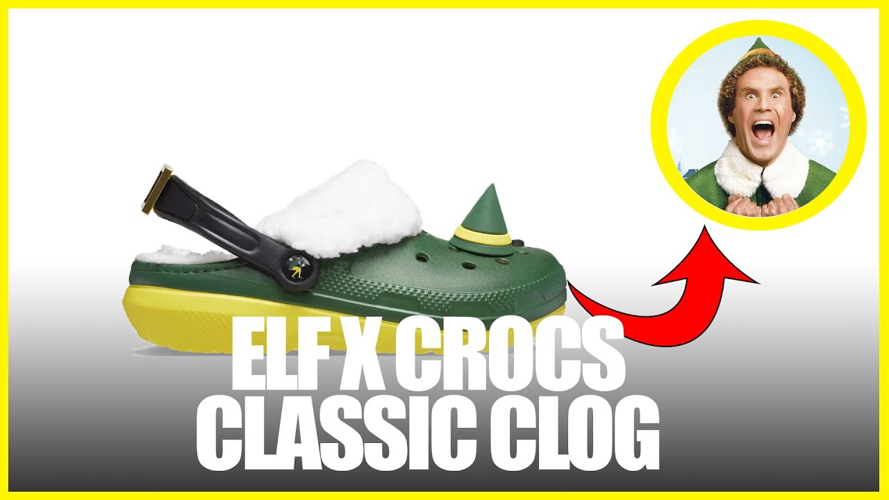 Elf x Crocs Classic Clogs - Detail, Close Look, Release Date, Price And ...