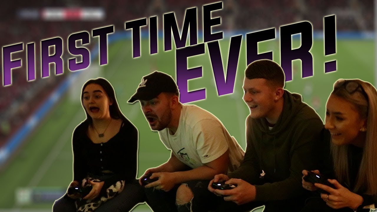 Girls Play FIFA 20 For The First time EVER! - YouTube
