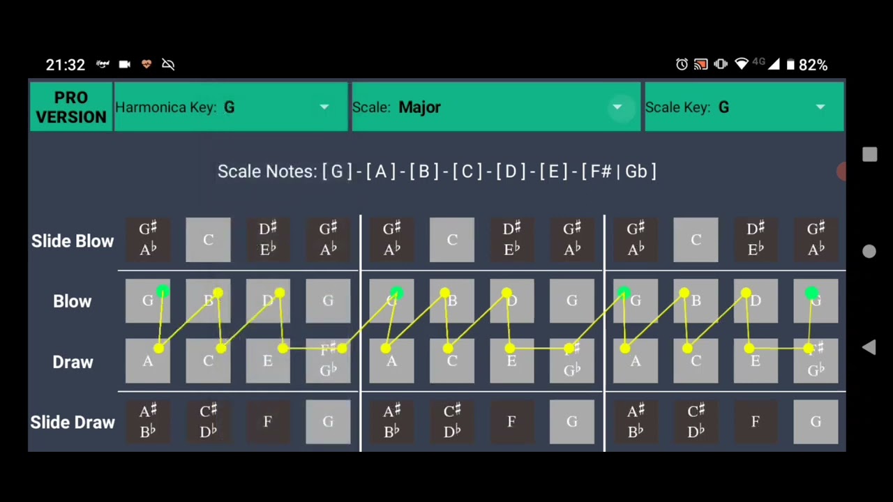 Chromatic Harmonica APP (Android) - YouTube