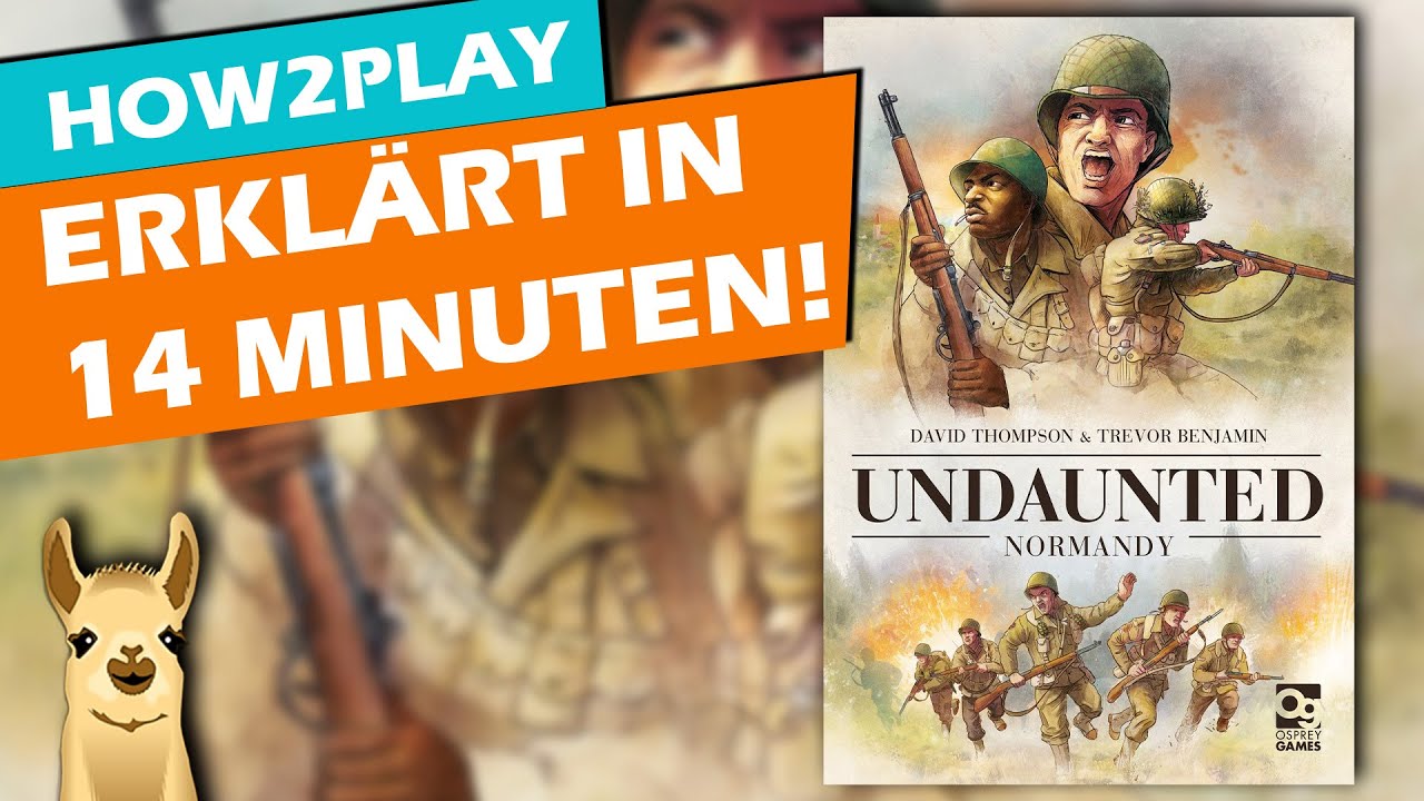 Erklärt in 14 Minuten: Undaunted Normandie / Brettspiel / Deutsch - YouTube