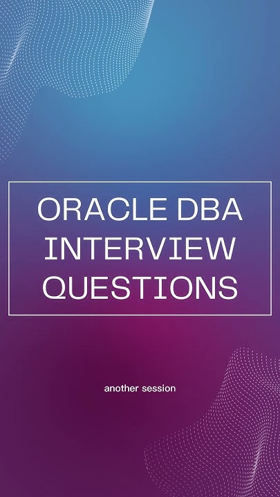 What is Buffer Busy wait event. | Oracle DBA Interview questions - YouTube