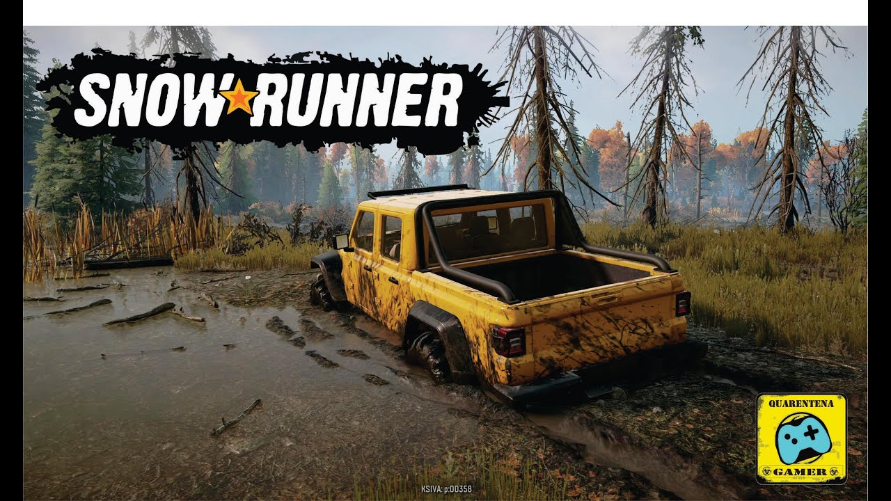 SnowRunner Michigan Map - Jeep Rubicon "Torre de Vigia" gameplay (no ...