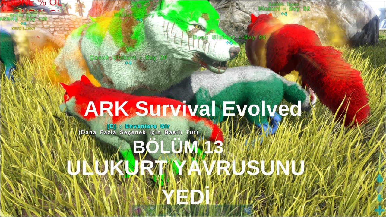 ULUKURT YAVRUSUNU YEDİ ARK Survival Evolved (BÖLÜM 13 ) - YouTube
