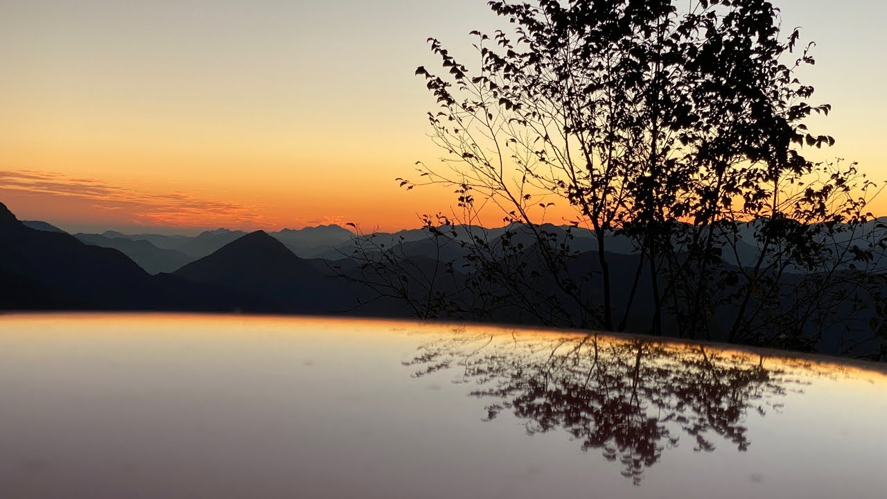 Sun set from kingdom of Bhutan 🇧🇹 - YouTube