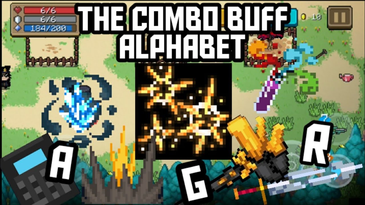 Soul Knight The Combo Buff Alphabet - YouTube
