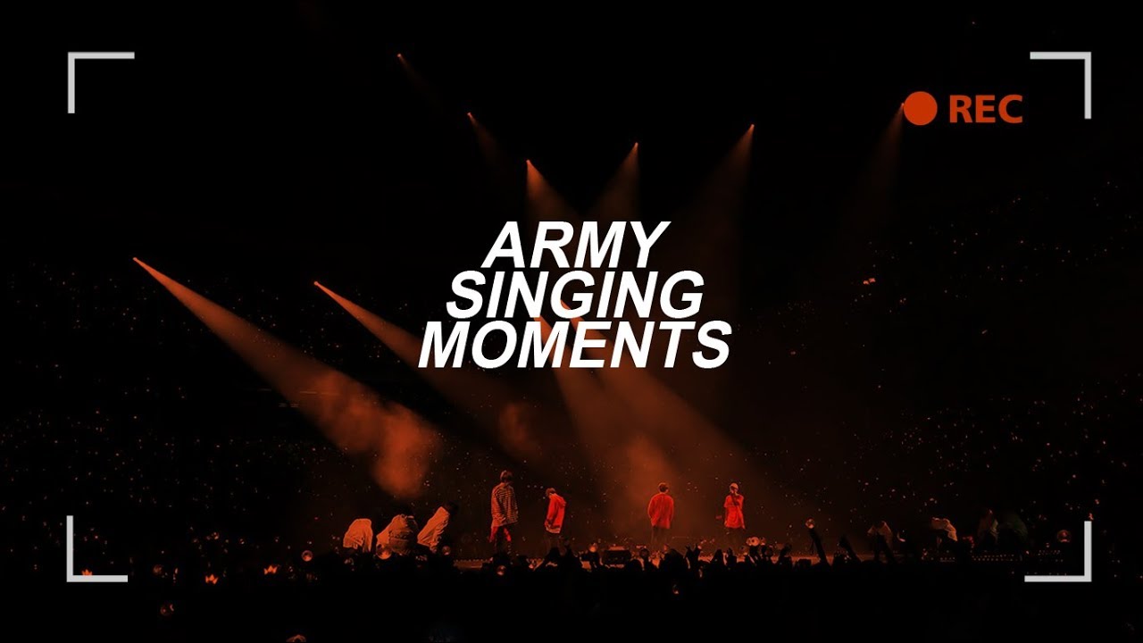 BTS || ARMY singing moments - YouTube