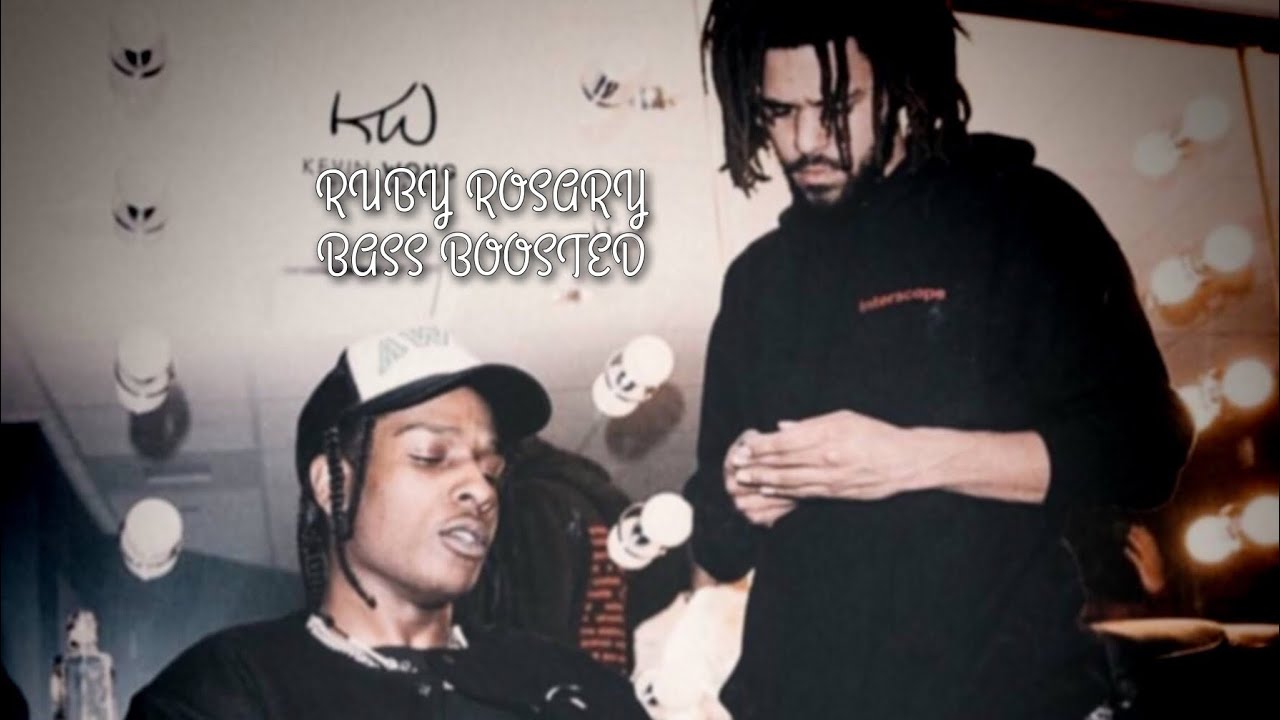 A$AP Rocky & J Cole - Ruby Rosary | Bass Boosted🔊 [Best Version] - YouTube