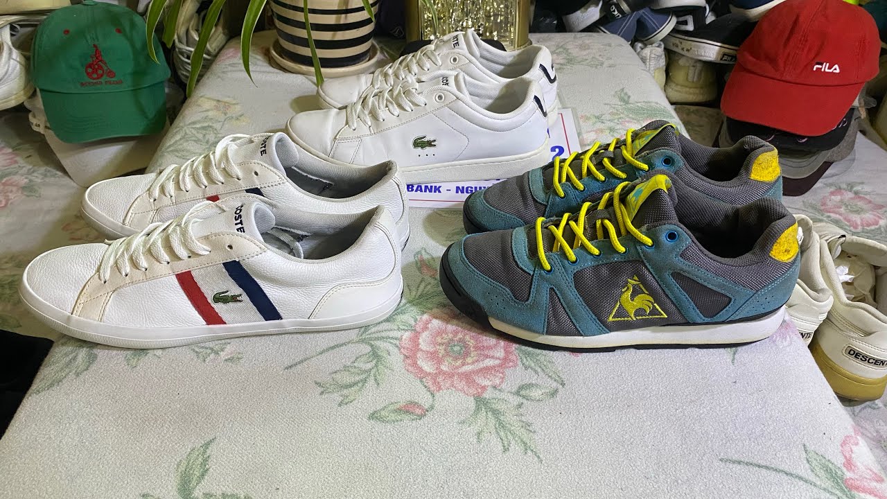 29/5 Giầy thể thao nam nữ si tuyển 👟Chanel Italy,Lacoste 🐊,Lecoq ...